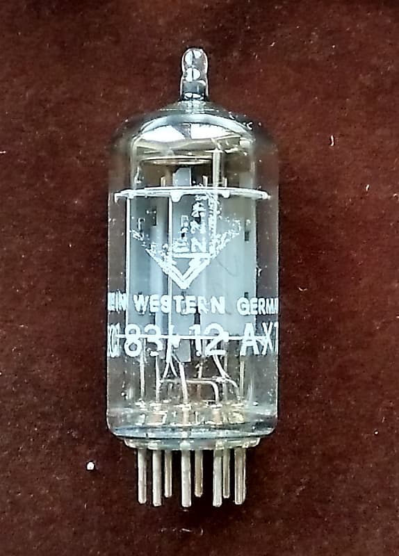 Telefunken ECC83 / 12AX7 diamond bottom NOS | Reverb