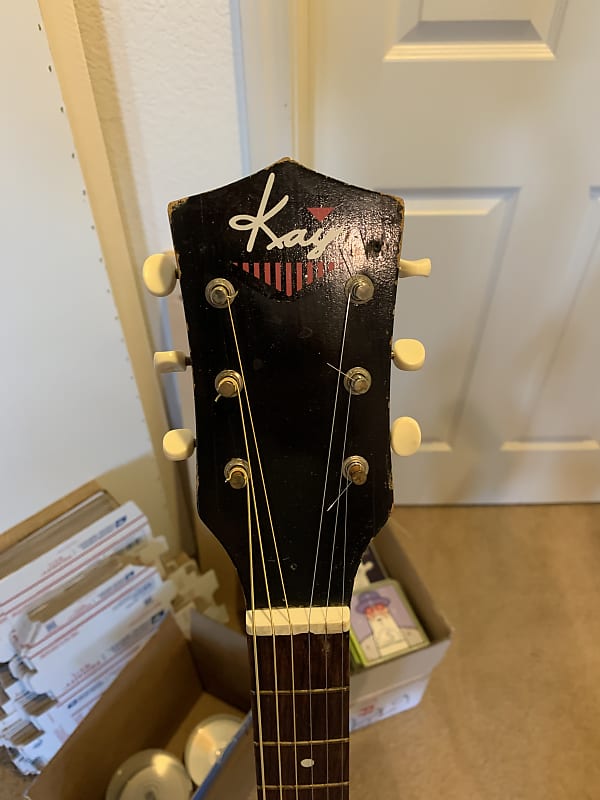 Kay archtop guitar model L3833 | Reverb