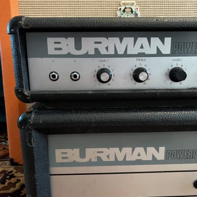 Vintage 1970s Burman PowerPak EL34 Power & Slave Pre-Amp | Reverb