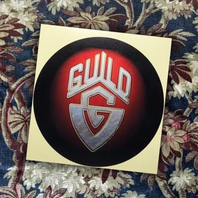 GUILD GUITARS STICKER INSANELY RARE LIMITED EDITION CASE | Reverb