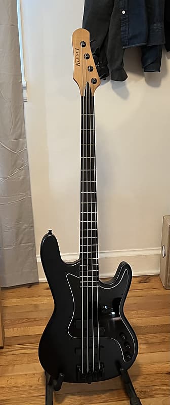 Kiesel PB4 2023 Raw tone Black bass guitar roasted maple neck | Reverb