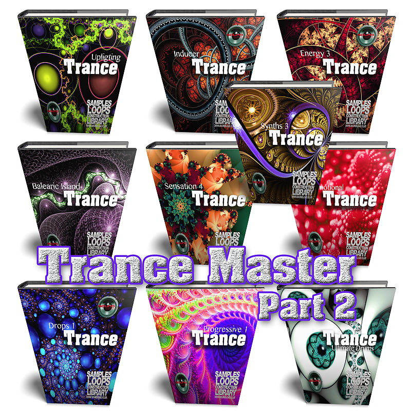 Trance Master MEGA Bundle Part 2 - 10 Large Essential WAVE | Reverb