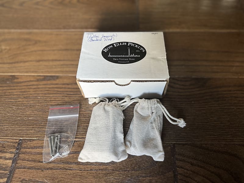 Ron Ellis Bette Pickups Set - Aged Nickel Humbuckers | Reverb