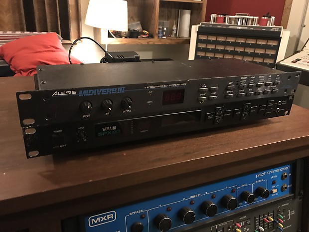 Yamaha SPX-90 and Alesis Midiverb 3 III and Alesis Nanoverb | Reverb