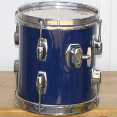 Vintage Ludwig 8" Tom for Drum Set Blue Cortex Maple Wood | Reverb