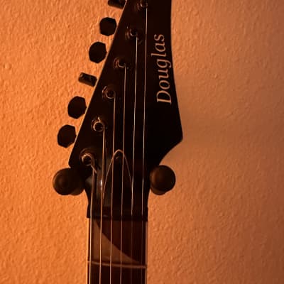 Douglas Randy Rhoads V 2000s - White/Black | Reverb