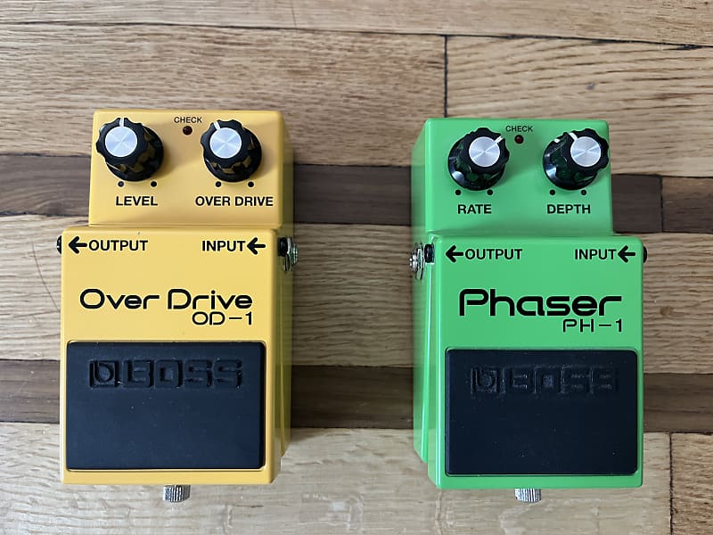 Boss OD-1 and PH-1 from BOX-40 : with box reissue | Reverb