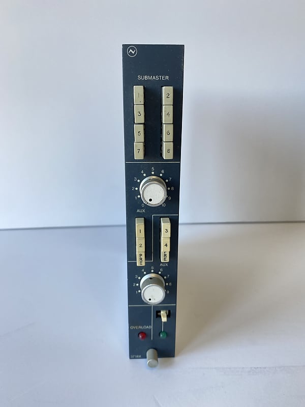 x1 Neve 3718x sub master / routing module incl st ives / | Reverb
