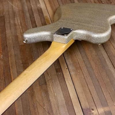 Seuf Guitars OH-10 Offset JM - Silver Sparkle | Reverb