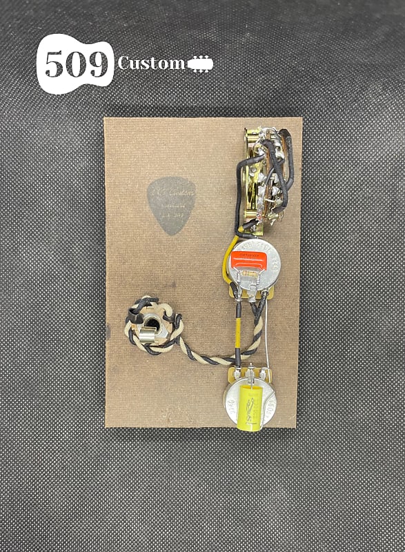 509 Custom Telecaster Thinline 5-Way Super Switch Wiring Kit | Reverb