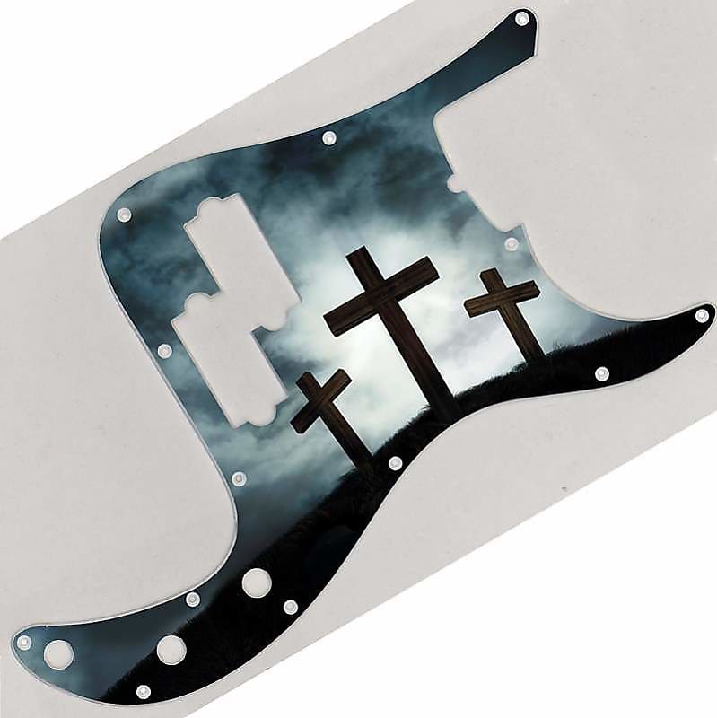 Graphical pickguard Fender Precision Bass (Pbass) Standard 13 | Reverb