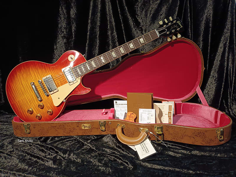 Gibson 1959 Les Paul Standard ReiWashed Cherry SB 2024 | Reverb