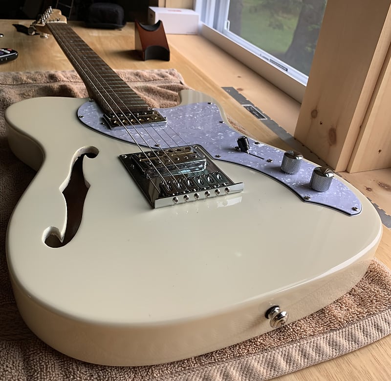 GFS Telecaster Slim Line 2022 - White Poly | Reverb