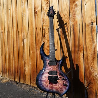 ESP Original FRX CTM - Magenta Blue Burst 6-String Electric | Reverb