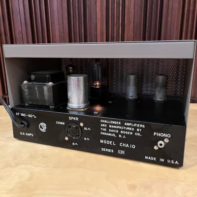 1958 Bogen Challenger CHA 10 Single Ended 6L6 Tube Amplifier | Reverb