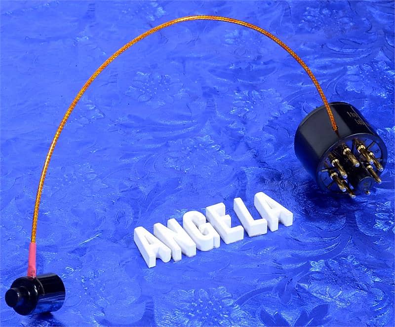 Black Phenolic 6L6 8 PIn Bottom To 807 5 Pin Top Tube Socket | Reverb