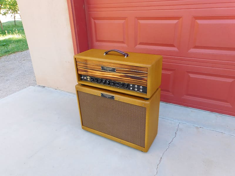 Carl's Custom Amps Tweed Stage Pro 40W+ to 1/10W Tweed | Reverb