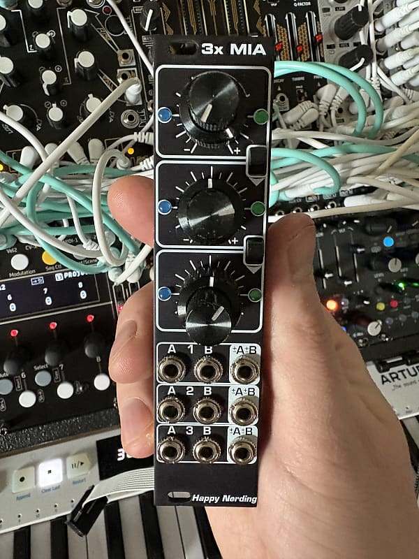 Happy Nerding 3x MIA (mix, invert, attenuate) - Black | Reverb