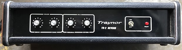 Traynor TR-2 Spring Reverb 1970s Black | Reverb