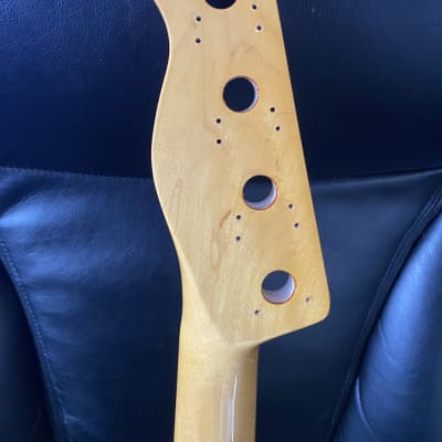 Warmoth Tele Precision P Bass Maple Slim Taper Bass Neck | Reverb