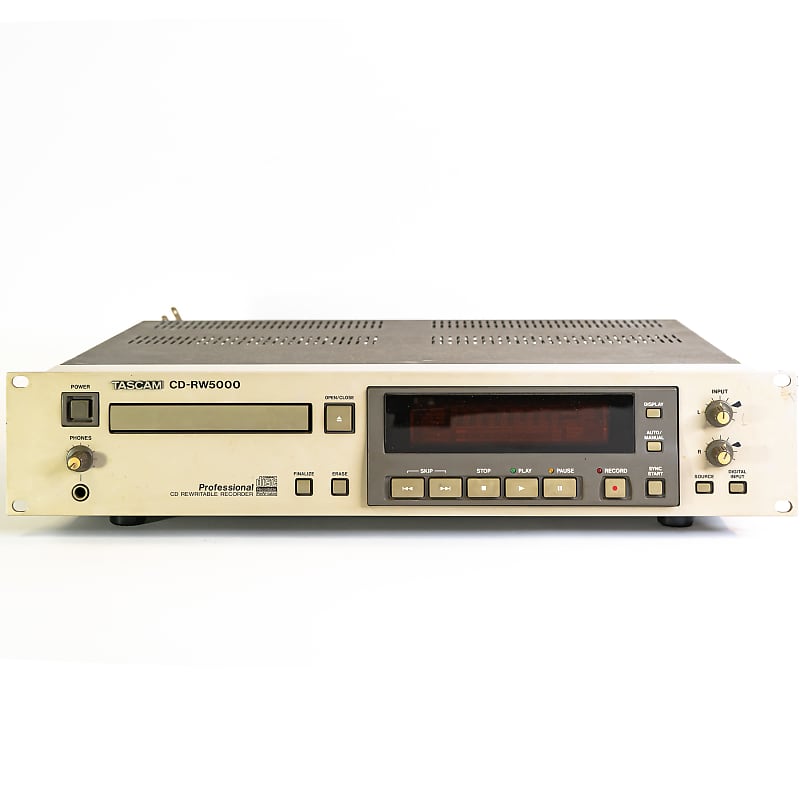 Tascam CD-RW5000 Professional CD Rewritable Recorder | Reverb