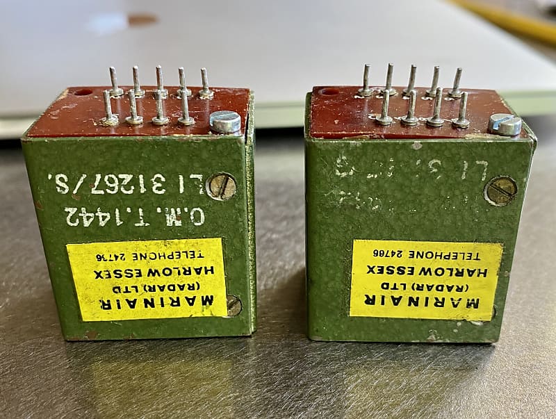 Neve / Marinair 31267 line transformer stereo matched pair (2 | Reverb