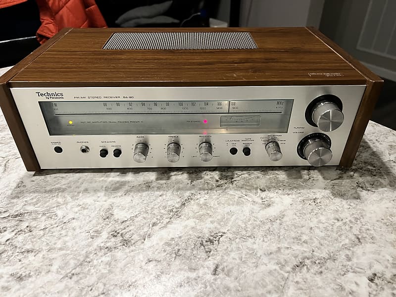 Technics SA-80 Stereo Receiver Vintage with manual | Reverb