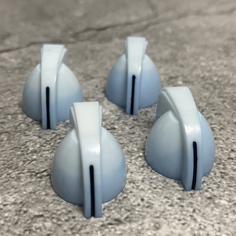 4x Small Chicken Head Guitar Knobs Pedal Amp Pointer Knob 6mm | Reverb