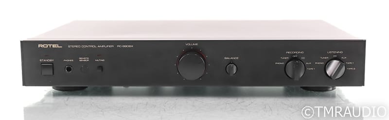 Rotel RC-990BX Stereo Preamplifier; RC990BX; MM / MC Phono; | Reverb