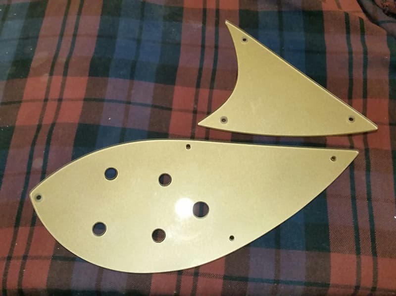 Custom Hand made plexiglass upper lower pickguards for | Reverb UK