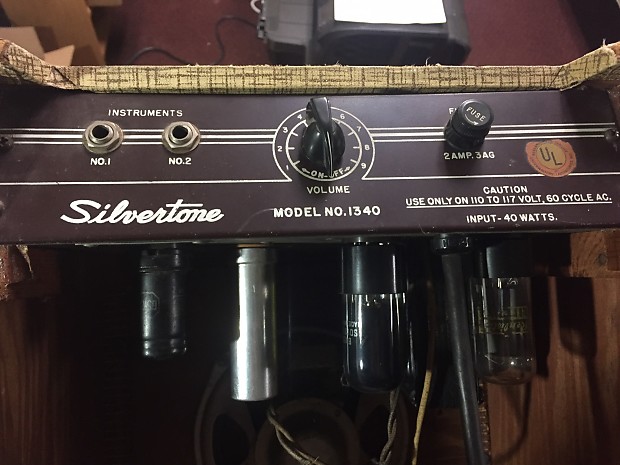 Silvertone Model 1340 3-Watt 1x6 Guitar Combo | Reverb