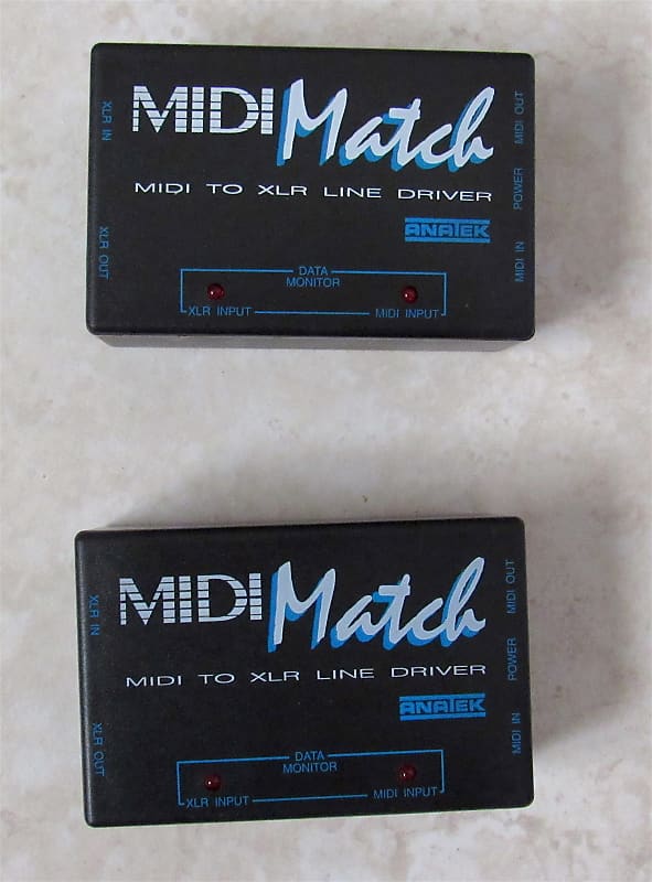 MIDI Match - MIDI to XLR Line Driver | Reverb