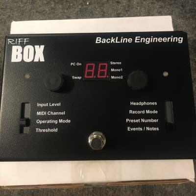 Backline Engineering Riff Box Looper | Reverb