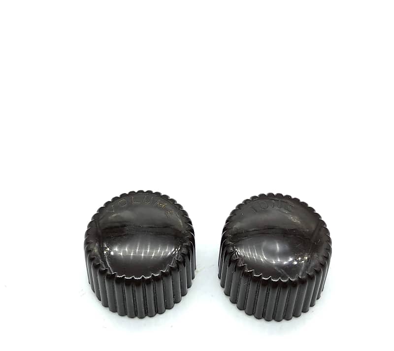 Vintage Harmony Silvertone Cupcake Volume & Tone Knobs 1963 | Reverb