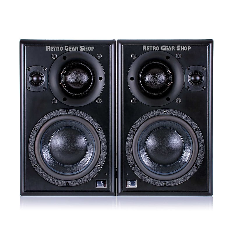 ATC SCM25A Studio Monitor Speakers Pair Active 3-Way Powered | Reverb