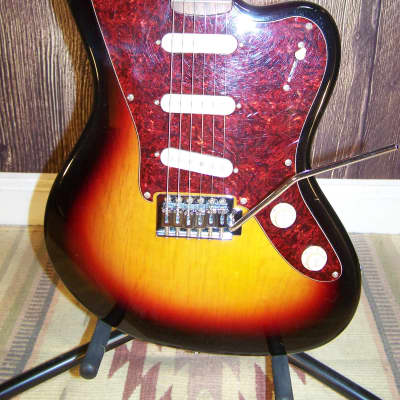 Stagg M350 Jaguar Style Electric Guitar 2000s Tobacco Burst | Reverb