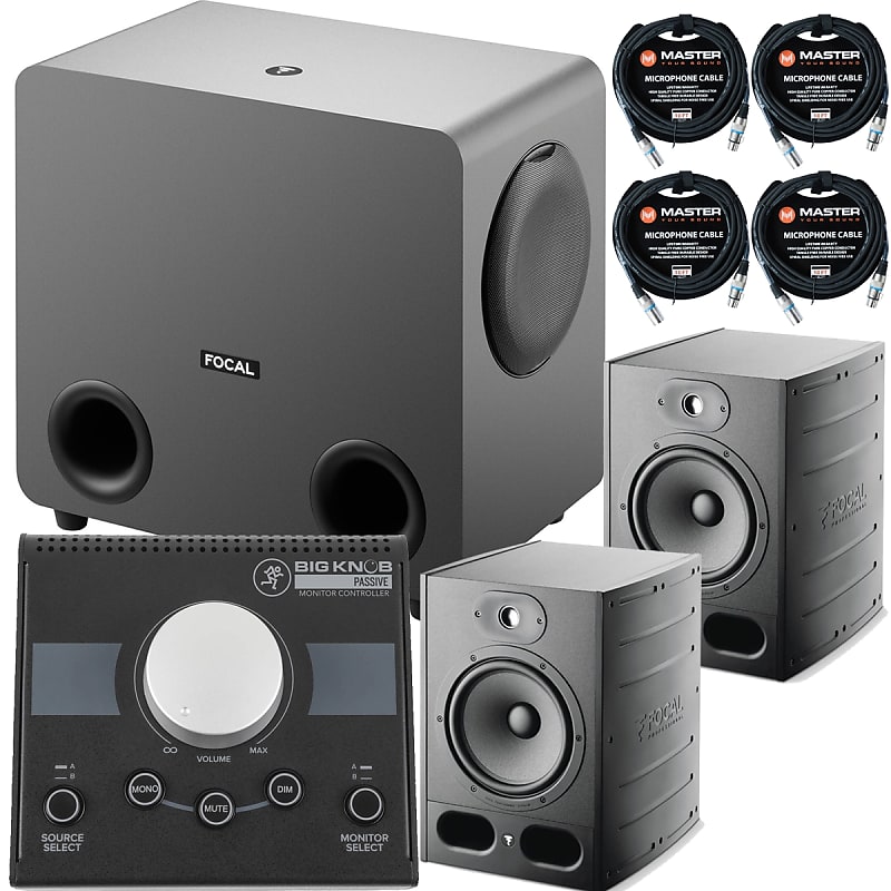 Focal Alpha 80 Evo 8" Powered Studio Monitors (Pair) w/ | Reverb