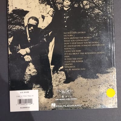 Puff Daddy & The Family No Way Out Piano, Vocal & Guitar Book | Reverb