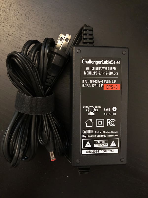Challenger Cable Sales PS-2.1-12-3DAC-S Switching Power | Reverb