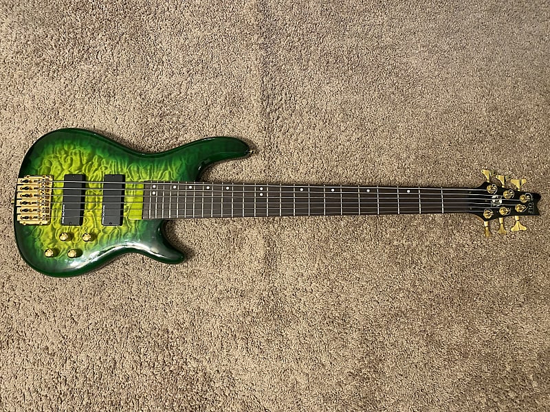AIO Wolf KTB-6 Green Burst | Reverb