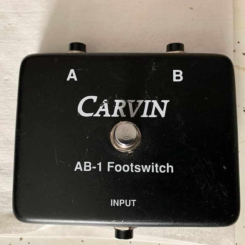Carvin AB-1 Footswitch - A/B Switch Box | Reverb