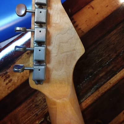 Warmoth Tiltback Strat Neck Reverse Headstock Relic | Reverb