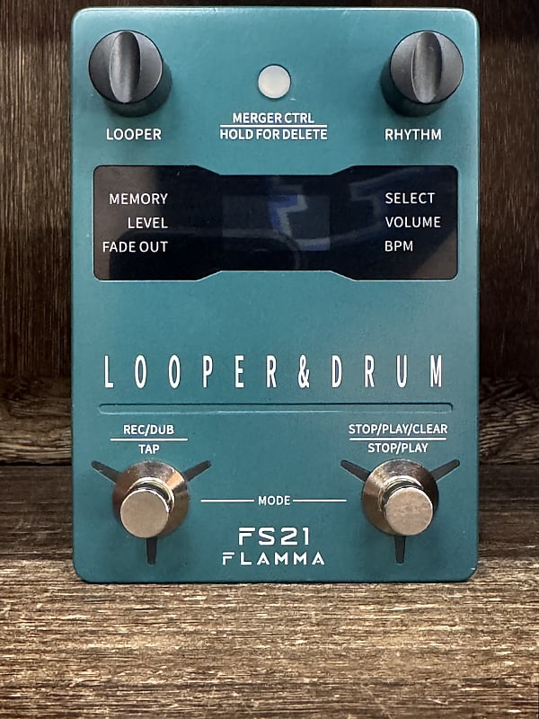 Flamma FS21 Looper & Drum 2021 - Present - Teal | Reverb