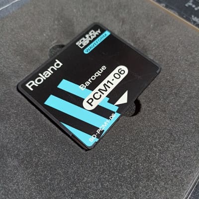 Roland SO-PCM1-06 Rare PCM Baroque Card | Reverb