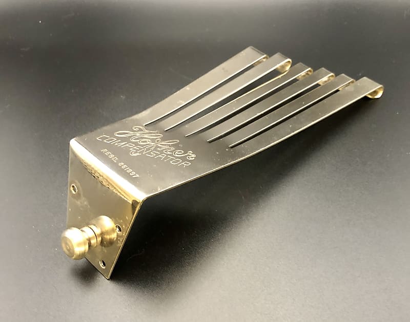 Hofner Compensator Tailpiece 1950s - 1960s - Chrome | Reverb