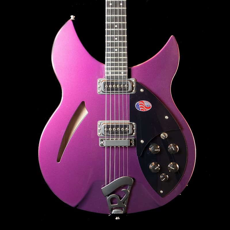 Rickenbacker 330/6 Limited Edition Guitar in Midnight Purple | Reverb