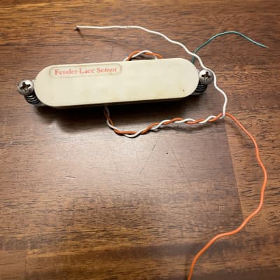 Fender Lace sensor red Stratocaster bridge pickup | Reverb