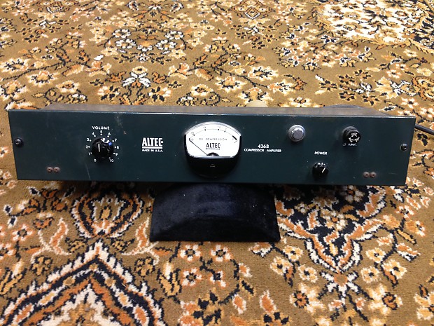 Altec 436B Compressor Amplifier 1962 (The Beatles EMI Abbey | Reverb
