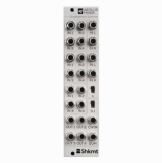 Shakmat Aeolus Mixer Eurorack Quadraphonic Mixer Module | Reverb