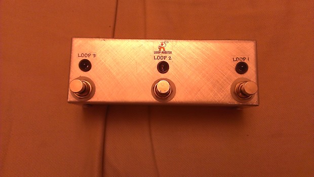 Loop-Master True Bypass 3-Looper 2011 Brushed Metal | Reverb